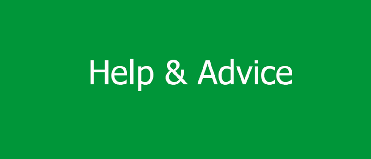 Help and Advice